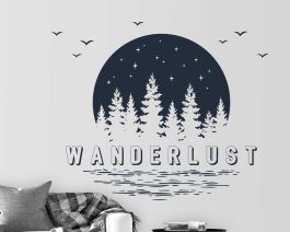Wanderlust Decal for Positive Vibes & Daily Motivation | Huetion