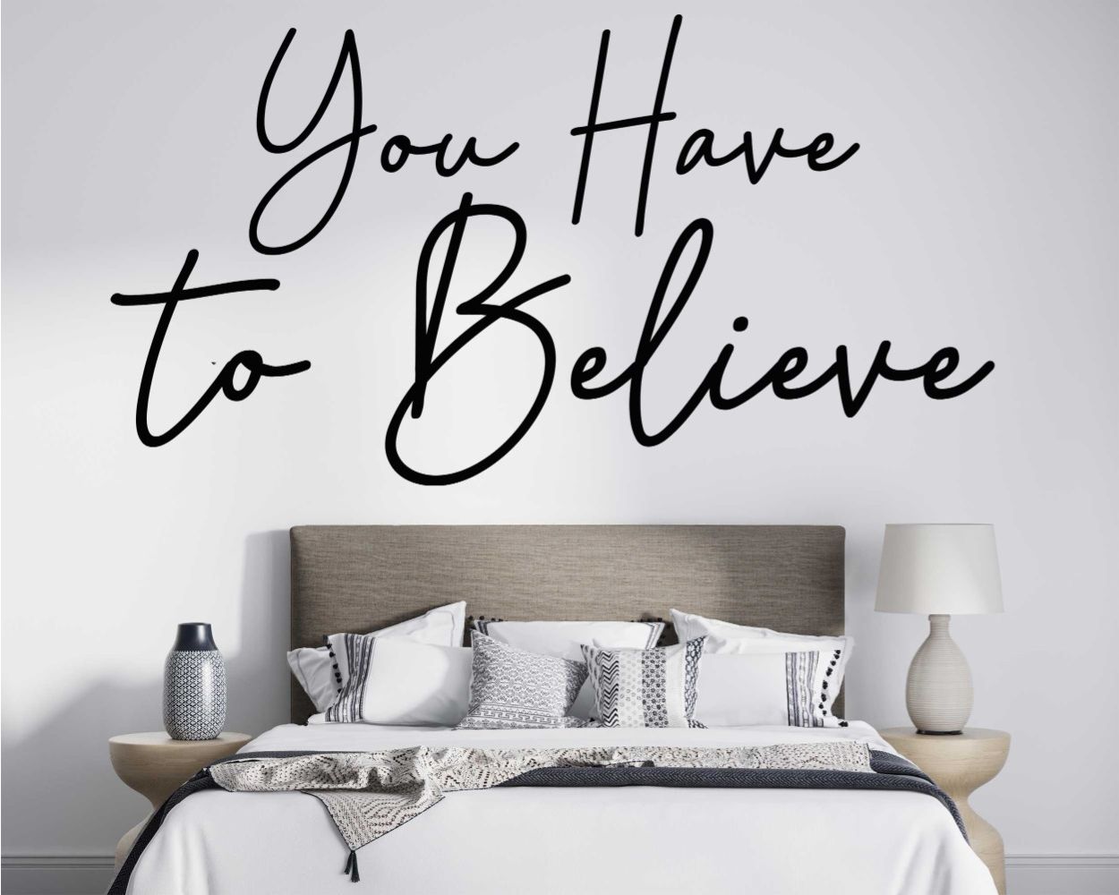Believe and Achieve Motivational Quotes Wall Decals | Huetion